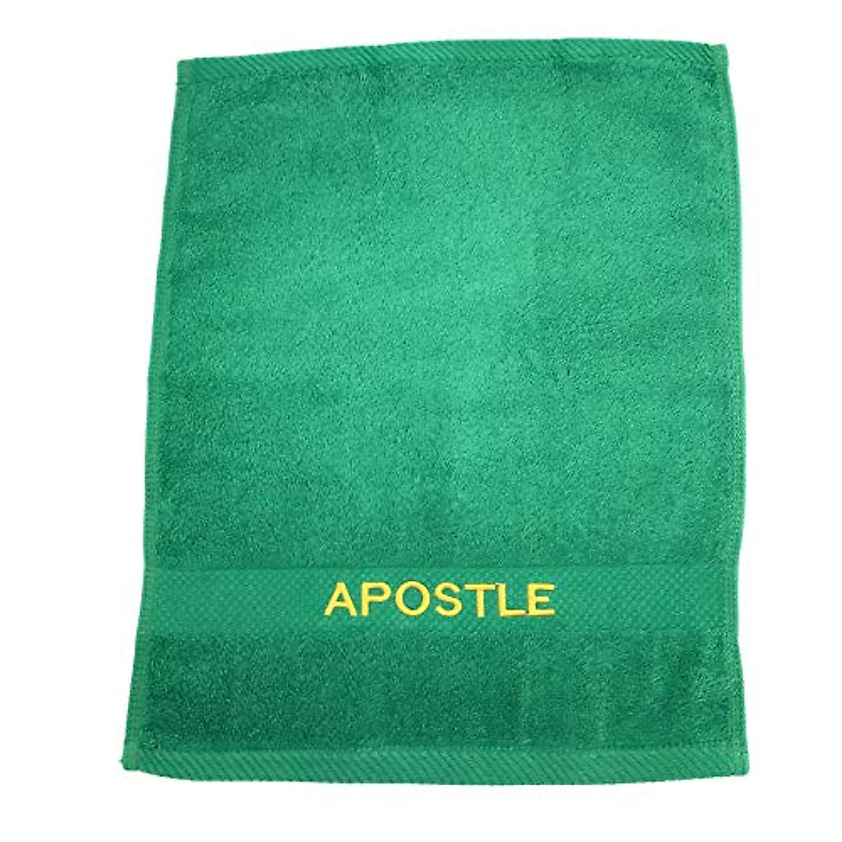 Mercy Robes Preaching Hand Towel Apostle(Green/Gold)