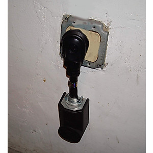 6-50P Male 3-Pin Welder Plug to 14-50R Female 4-Prong Welder Receptacle Socket Outlet Electric Power Cord Cable Miller Lincoln Hobart Plasma Cutter Adapter/Converter NEMA FX424