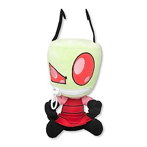 QMx Quantum Mechanix - Invader Zim - Zim Zippermouth Plush 10 inches