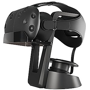 Skywin VR Stand - Headset Display Stand and Cable Organizer for All VR Glasses - HTC Vive, Playstation VR, and Oculus Rift, Oculus Quest