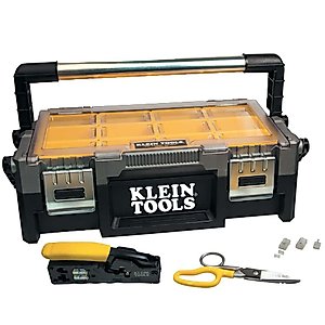 Klein Tools VDV026-831 The VDV ProTech Data Kit Has all the Tools Needed to Install Twisted Pair Cables