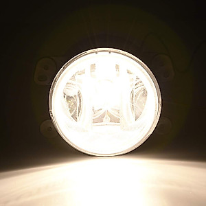 PIT66 Front Bumper Fog Light, Compatible With 11-14 Dodge Charger/10-18 Dodge Journey/11-13 Jeep Grand Cherokee/10-18 Jeep Wrangle/14-16 Jeep Cherokee, Fog Light Lamp Accessories, faros antiniebla