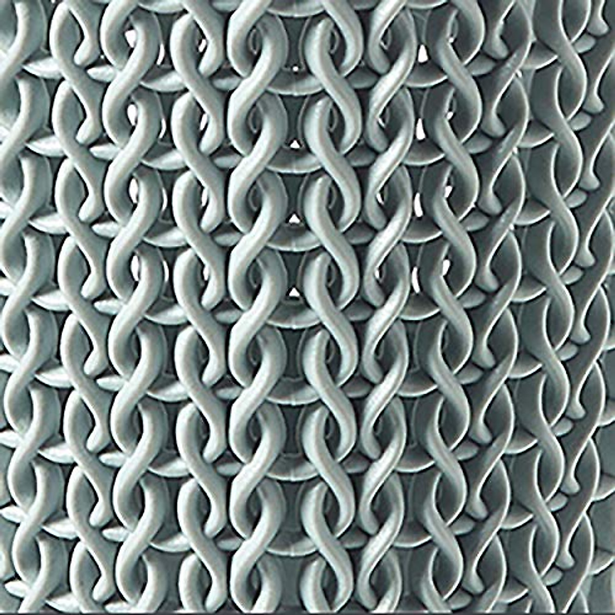 Curver Knit x5 Large Rectangular Storage Basket 19L - Misty Blue, Grey (254285)