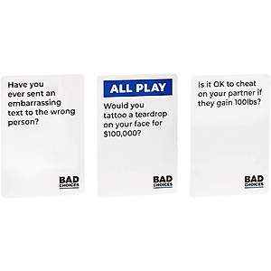 BAD CHOICES Party Game + After Dark Edition Set - Hilarious Adult Card Game for Friends, Fun Parties and Board Games Night with Your Group