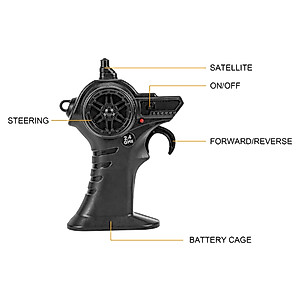 FunsLane Remote Control Car Off Road RC Stunt Cars, 4WD High Speed All Terrains Electric Toy Off Road RC Monster Vehicle Truck Crawler for Kids Boys Girls Gifts