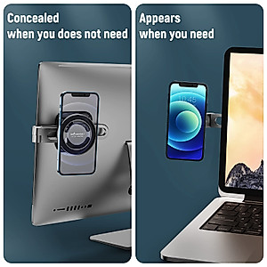 Mindsky Magnetic Phone Mount Compatible with Mag-Safe for Tesla 3 / Y/S/X Accessories Cellphone Holder for Car Screen/Dashboard