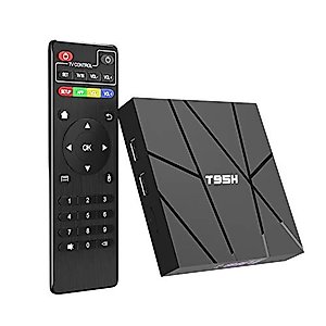 Android 10.0 TV Box Octa Core, Android TV Box 2GB RAM 16 GB ROM, WiFi 2.4GHz/5GHz Quad Core 64 Bits 3D/4K/6K Full HD/H.265/H.264/USB 2.0 Android Box