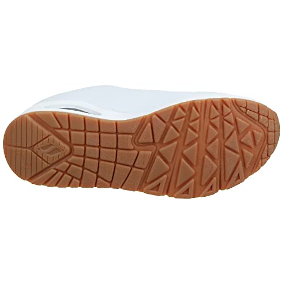 Skechers womens Skecher Street Women's Uno - Stand on Air Sneaker, White, 6 US