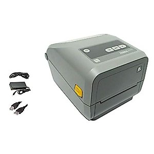 ZTech Zebra ZD420 Barcode Label Printer | Direct Thermal | 4-Inch, 203dpi, USB - WiFi - Bluetooth Interfaces, Power Cable Included (Renewed)