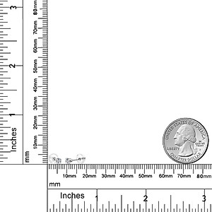 Gem Stone King 0.20 to 1.50 Carat 14K Gold Lab Grown Diamond Stud Earrings | Gold Earrings For Women Men | F-G Color | VS1-VS2 Clarity