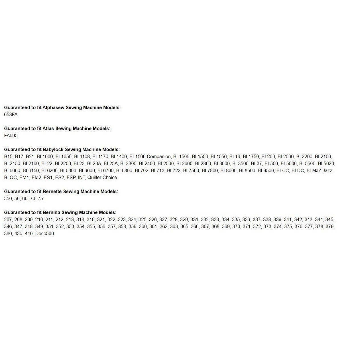 HONEYSEW 11pcs Snap On Presser Feet Set for Most of Standard Low Shank Sewing Machine Brother Singer Babylock.5011L-C