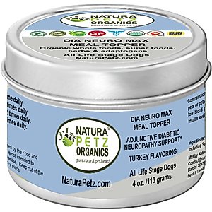 Organic Pet Systems Dia Neuro Max Meal Topper* Adjunctive Diabetic Neuropathy Support* for Dogs & Cats