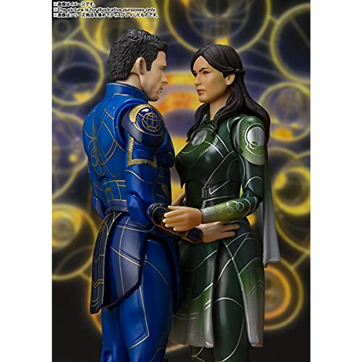 Bandai Spirits S.H. Figuarts Marvel Eternal Ecaris, Approx. 5.9 inches (150 mm), PVC & ABS Painted Action Figure