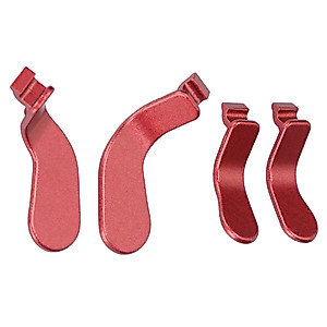 Kafuty-1 4pcs Elite Controller Paddles,Metal Stainless Steel Interchangeable Paddles,Replacement Controller Parts for Xbox One Elite Series 2