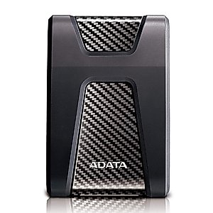 ADATA HD650 4TB USB 3.1 Shock-Resistant External Hard Drive, Black (AHD650-4TU31-CBK)