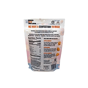 Sow Good Freeze Dried Candy 4 Flavor Variety - (1) Each: Crunchy Worms, Crunchy Bears, Cookie Dough Bombs, Lil' Mints (1.3-1.9 Ounces) Plus Recipe Booklet Bundle