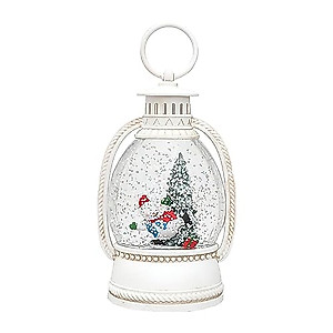 Snow Scene Lamp - Christmas Lanterns Snow Globes,Built-in Light-up Design Christmas Lanterns, Snowman Christmas Decorations for Children Gifts Buogint