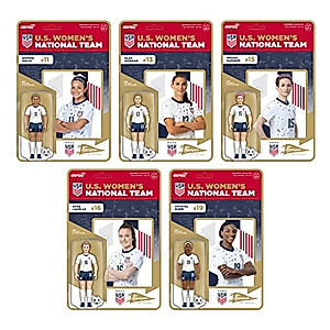 Super7 USWNT Soccer Sophia Smith - 3.75" U.S. Women's National Team Action Figure with Soccer Ball Accessory Sports Collectibles and Retro Toys