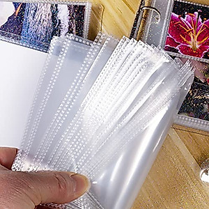 Ancicraft Photo Album Sleeves for 2x3 Pictures 100 Photos Sheet (Refills pages for 2x3Inch)