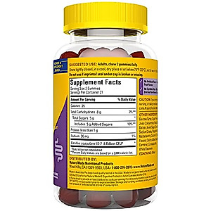 Nature Made Ultra Strength Digestive Probiotics, Dietary Supplement for Digestive Health Support, 42 Probiotic Gummies, 21 Day Supply