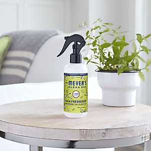 Mrs. Meyer's Room and Air Freshener Spray, Non-Aerosol Spray Bottle Infused with Essential Oils, Lemon Verbena, 8 fl. oz
