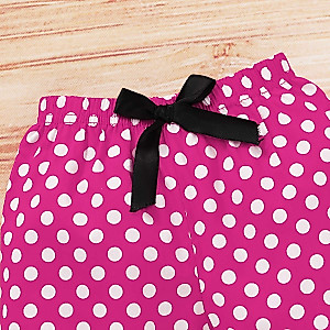 ODASDO Toddler Baby Girl 2nd Second Birthday Party Cake Smash Outfit Cotton Long Sleeve T-shirt Top Pants Ear Bowknot Headband 3pcs Clothes Set Photo Props Hot Pink 18-24 Months