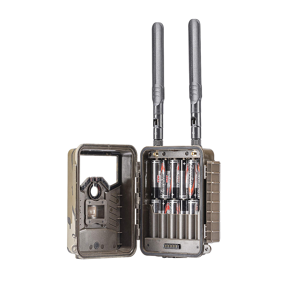 Covert WC Series LTE Cellular (Verizon or AT&T) Trail Camera - HD1080P 32MP Instant Image Transmission w Wireless App, 4 Trigger Speed, No Glow LEDs, Invisible Infrared Flash 100' Range