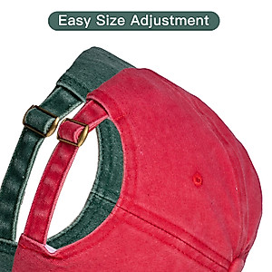 Avafierce Hats Anime Baseball Caps Coplay Hat for Adults Denim -Fade Vintage Wash Style Embroidery…