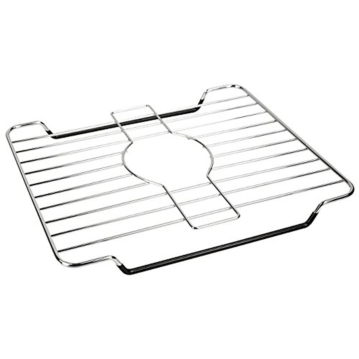 Home Basics Sink Protector, Silver Chrome