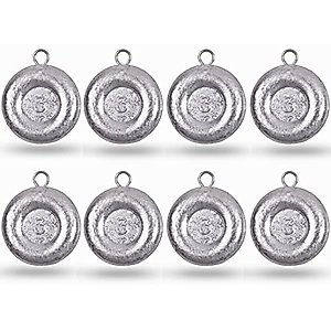 Disc Sinkers Fishing Weights, Coin Fishing Sinkers Weights Saltwater Surf Fishing Weights Bottom Drifting Trolling Catfishing Fishing Sinkers Saltwater Gear Tackle 1oz 2oz 3oz 4oz 5oz 6oz 8oz