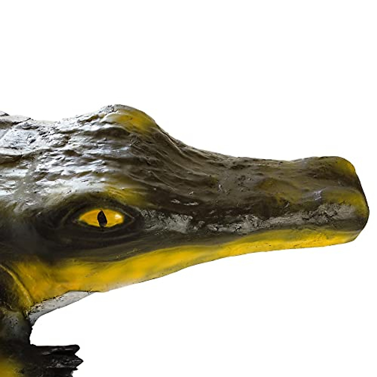 KHAMPA 3D Archery Target Alligator for Shooting Archery,Self Healing, UV Protected, High Density Foam Archery Animal Target Hunting Practice Backyard Archery Target