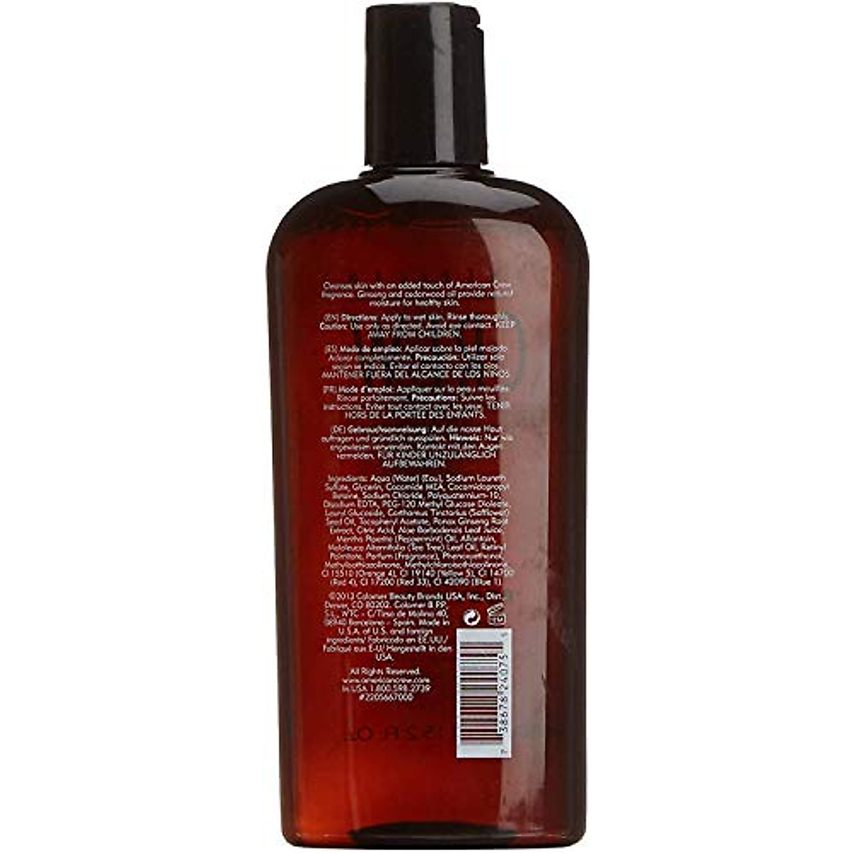 American Crew Body Wash for Men, Tea Tree Leaf Oil, 15.2 Fl Oz