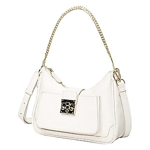 ANNASPEAK Crossbody Bag for Women Purse Handbag Leather Shoulder Bag with 2 Straps Pockets Hobo Clutch for Travel, Black