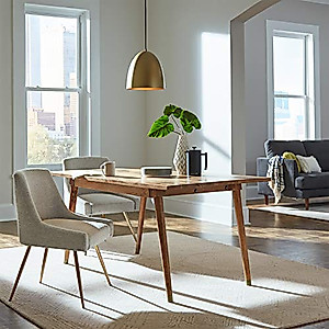 Amazon Brand – Rivet Modern Geometric Pattern Decorative Stoneware Vase, Large Centerpiece, 12.25"H, White