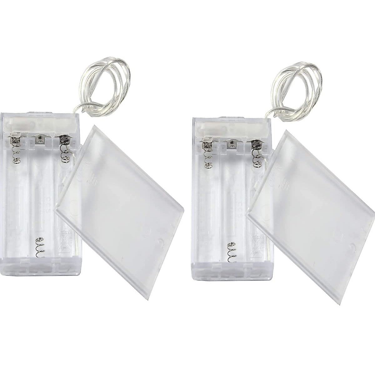 AIMPGSTL Battery Case Holder,3 AA Battery Holder with Switch, 2PCS 4.5V Battery Holder with Switch, 3X 1.5V AA Battery Holder and Switch