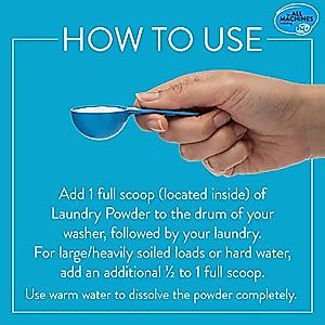 Molly's Suds Original Laundry Detergent Powder | Natural Laundry Detergent Powder for Sensitive Skin | Earth-Derived Ingredients, Stain Fighting | 70 Loads (Peppermint)