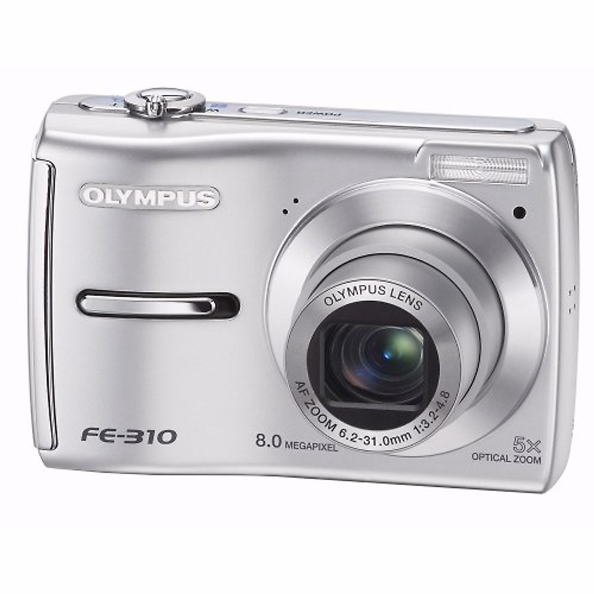 Olympus FE-310 8MP Digital Camera with 5x Optical Zoom (Silver)