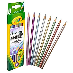 Crayola Metallic FX Colored Pencils - 8 Pencils