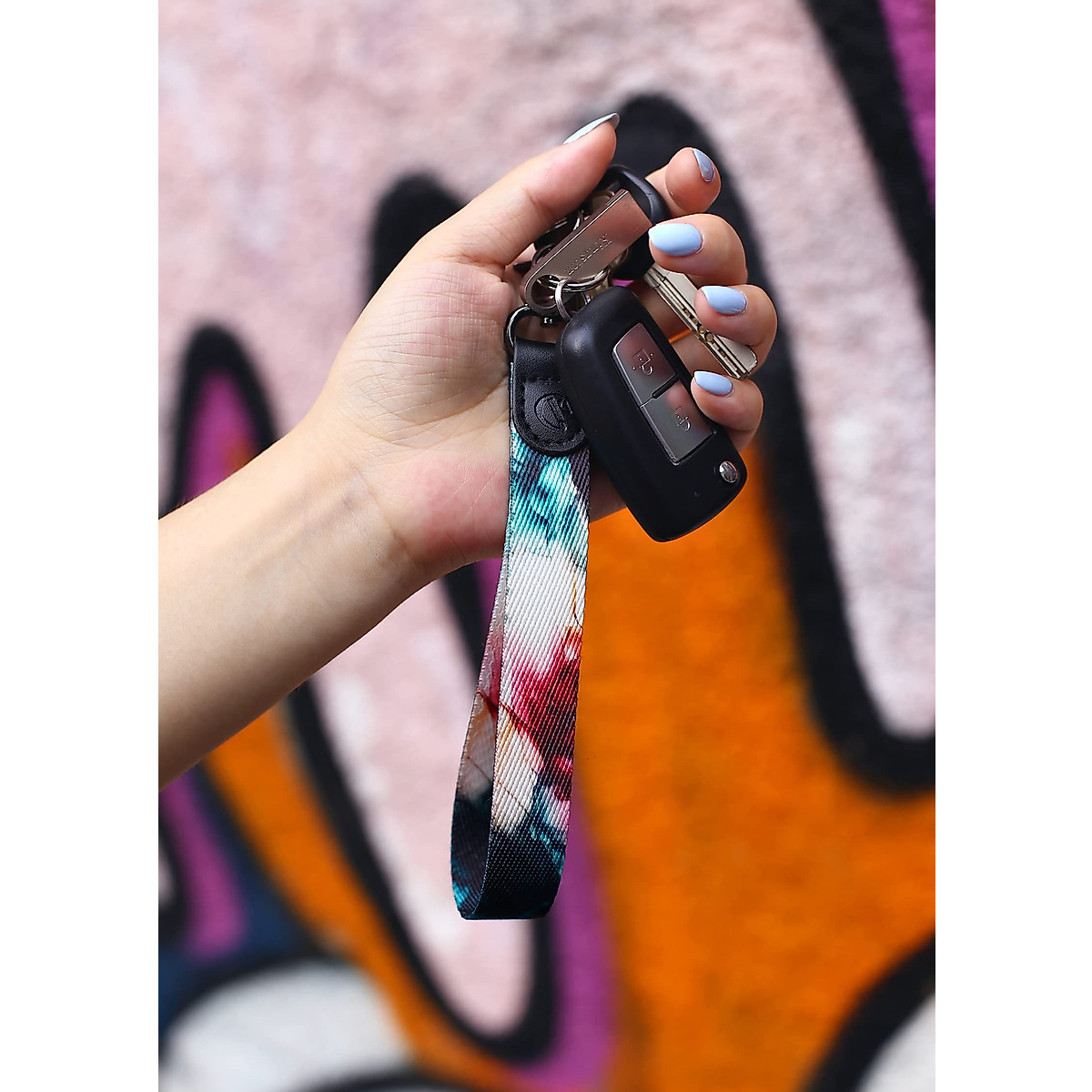 Doooze Wristlet Keychain, Wrist Lanyard Key Chain, Car Keychain Hand Strap, Cell Phone lanyards Key Chain Holder