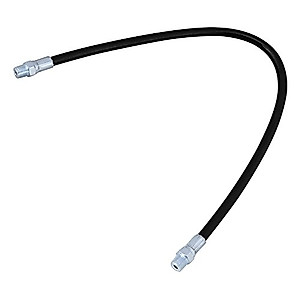Performance Tool W54211 18-Inch Flex Grease Gun Hose Extension With Coupler, 4,500 Working PSI (1/8 NPT)