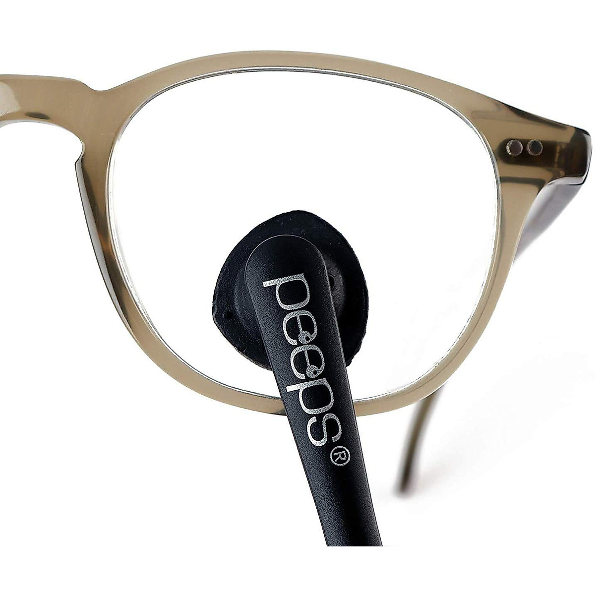 Peeps CarbonKlean Glasses Cleaner - for Eyeglasses, Reading Glasses, and More - Lens Cleaner With Carbon Microfiber Tech - Injected Pink - 1 Count (Pack of 1)