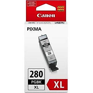 Canon PGI-280 XL Pigment Black Ink, Compatible to printer TR8520, TR7520, TS9120 Series,TS8120 Series, TS6120 Series, TS9521C, TS9520, TS8220 Series, TS6220 Series