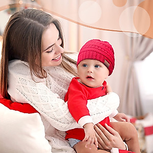 Kenning 18 Pack Baby Kids Hat and Gloves Set Toddler Infant Winter Hat with Baby Winter Mittens Toddler Winter Mittens Gloves Beanie Hat Set for Boys Girls