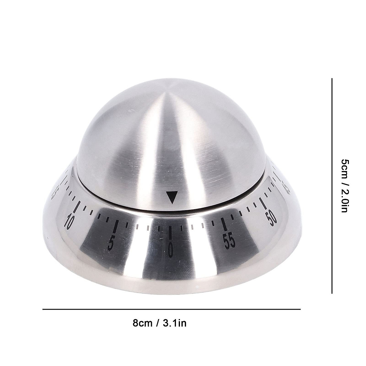 Kitchen Cooking Timer, Mechanical Rotating Timer Clock Durable Kitchen Accurate Timing Reminder, Kitchen Essentials Timer with 70db Loud Alarm