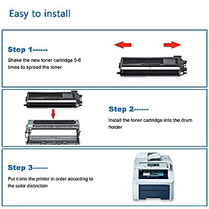[1-Cyan] TN210C Compatible TN210C TN-210C Toner Cartridge Replacement for Brother HL-3040CN 3045CN 3070CW 3075CW MFC-9010CN 9120CN 9125CN 9320CN/CW 9325CW DCP-9010CN HL-8070 8370 Printers