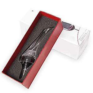 Wine Aerator Pourer - Premium Aerating Pourer and Decanter Spout - Red Wine Aerator Kit