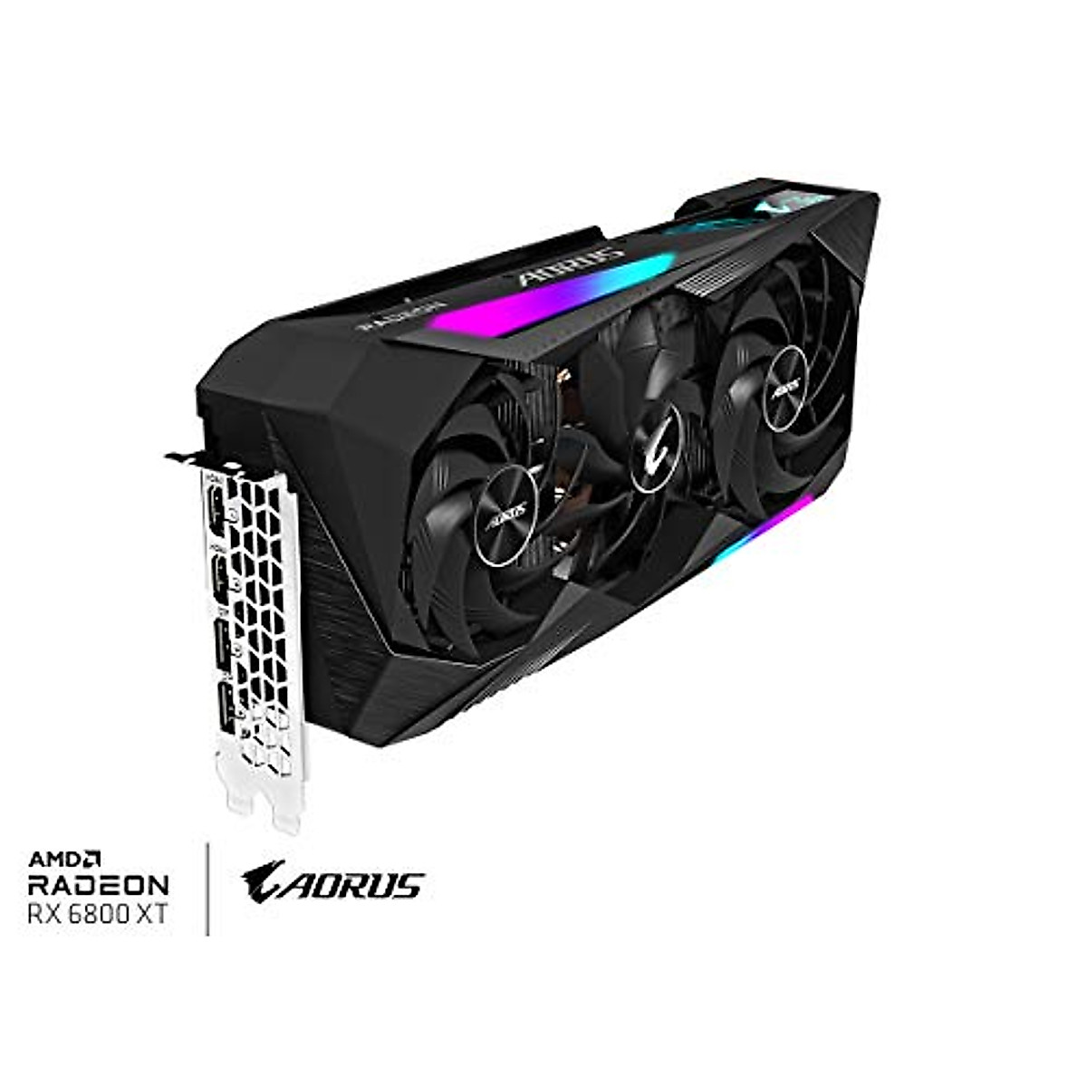 GIGABYTE AORUS Radeon RX 6800 XT Master 16G Graphics Card, MAX-Covered Cooling, 16GB 256-bit GDDR6, GV-R68XTAORUS M-16GD Video Card