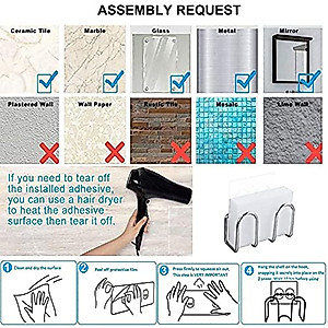 JINGWAYS Sponge Holder Sink Caddy for Kitchen Accessories, No Drilling Adhesive,Rustproof SUS304 Stainless Steel