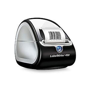 DYMO Label Printer | LabelWriter 450 Direct Thermal Label Printer, Great for Labeling, Filing, Mailing, Barcodes and More, Home & Office Organization