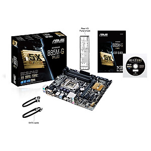 ASUS Micro ATX DDR3 1600 LGA 1150 Motherboard B85M-G
